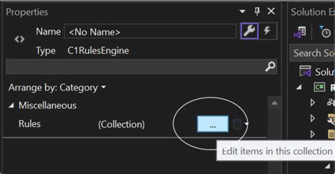 Quick Start Rules Manager For Wpf Componentone