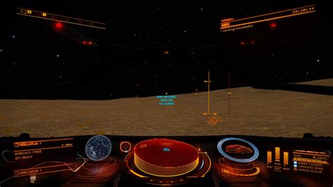 Landed On Planet Elite Dangerous Interface In Game