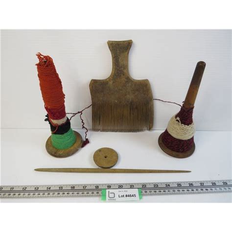 Vintage Weaving Items Bodnarus Auctioneering