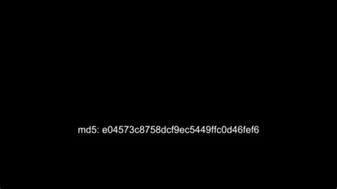Md5 Hash Example