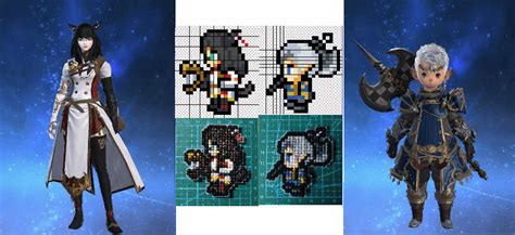 Ive Been Making 8bit Sprites Of Our Static And Cross Stitching Them Into Magnets Rffxiv Ive Been Making 8bit Sprites Of Our Static And Cross Stitching Them Into Magnets Rffxiv