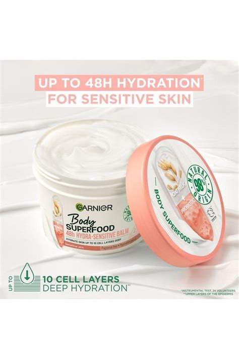 Body Garnier Body Superfood Hydra Sensitive Body Cream With Oat