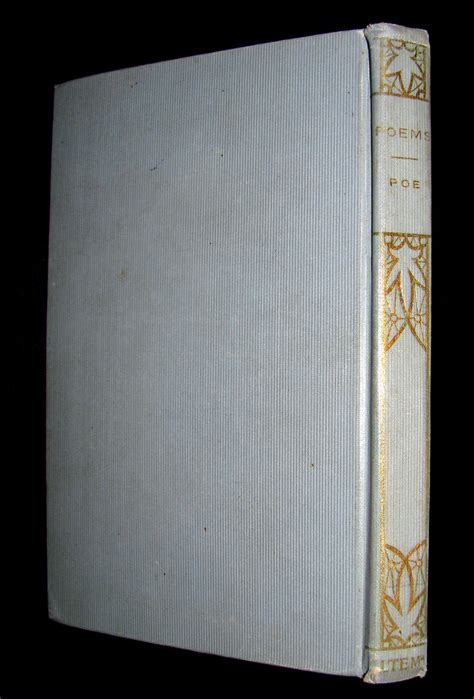 1899 Rare Victorian Book Poems By Edgar Allan Poe Altemus Edition