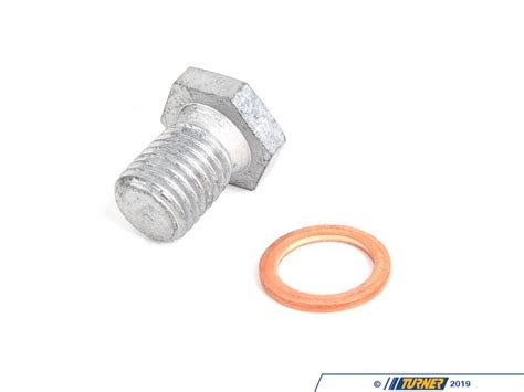 11137535106 Genuine Bmw Oil Drain Plug With Washer E8x F22 3 F8x E30 E36 E46 E9x F3x E12 E28