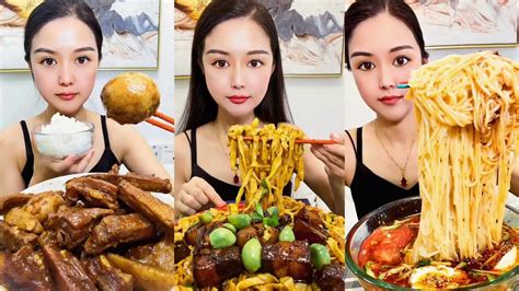 Asmr Mukbang 비빔국수과왕갈비 먹방 삼겹살와흰쌀밥 먹방 마라샹궈과밥김치 먹방 닭꼬치와중국면먹방 통보쌈중국먹방직접만든 돼지피소스김치 먹방