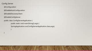 Cloud Native Microservices PPT