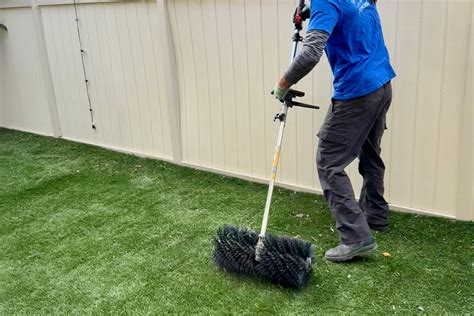 Power Broom For Artificial Turf Sparkly Turf