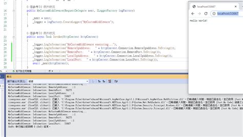Net Core第4天middleware是捨麼
