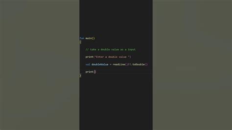 Learn Kotlin Input And Output Double Value Input By Okwa Youtube