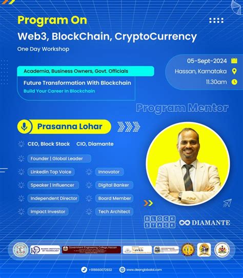 Prasanna Lohar On Linkedin Workshop Web3 Blockchain Digitalcurrency