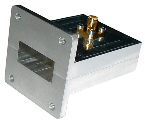 Waveguide To Coaxial Adaptor SHF GHz SMA Female Connector W ZCG Scalar