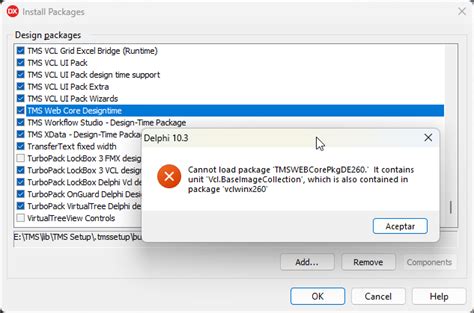 Error Installing Webcore Tms Web Core Tms Support Center