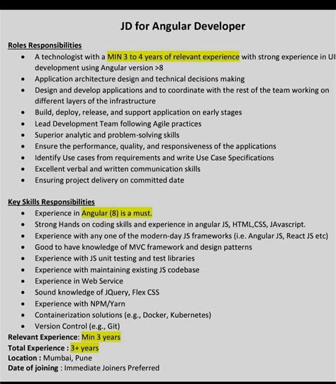 Pooja Mohite On Linkedin Connections Angulardeveloper Glorzient Hiring Recruitment