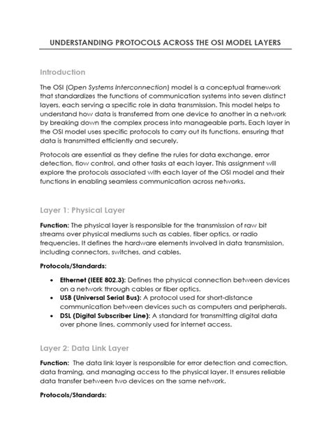 Computer Networks Assignment Pdf Computer Network Osi Model
