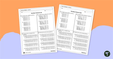 Patterns Teaching Resources Teach Starter