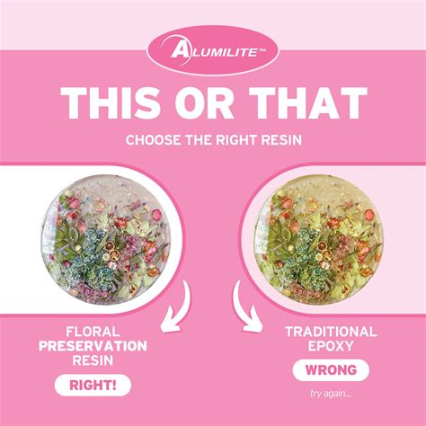 Amazing Floral Preservation Resin Alumilite