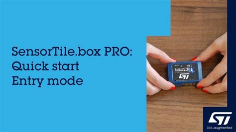 STEVAL MKBOXPRO SensorTile Box PRO With Multi Sensors And Wireless Connectivity For Any