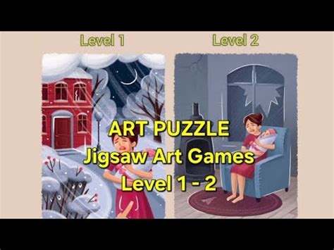 Art Puzzle Jigsaw Art Games Level 1 2 Youtube