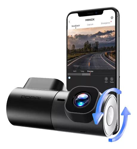 Ddpai Mini 2x Dashcam 2k Cámara Frontal Para Auto 1080p 256g