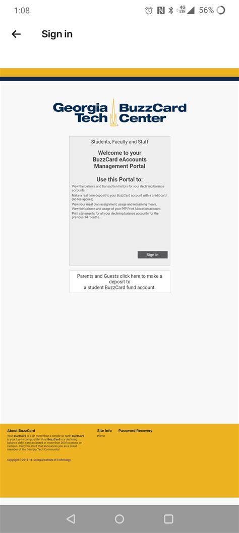 Need Help With The Transact Eaccounts App More In Comments R Gatech