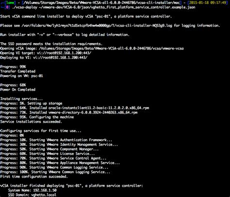 Ultimate Automation Guide To Deploying Vcsa 60 Part 2 Platform