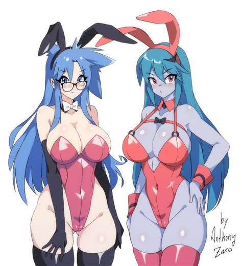 Rule 34 Anthonyzer0 Big Breasts Breasts Bunnysuit Female Thick Thighs
