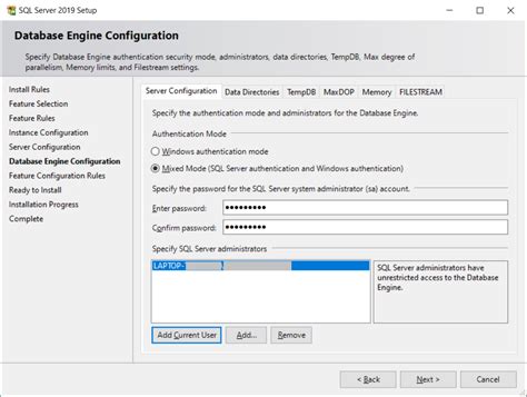 Sql Install Sql Server