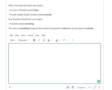 solved write a function that takes two inputs an array of