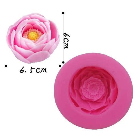 แม่พิมพ์ซิลิโคน 3d พิมพ์ฟองดอง พิมพ์วุ้น ช็อกโกแลต ลายดอกบัวสวรรค์ ชิ้นละ 85 รายละเอียด ทำจาก