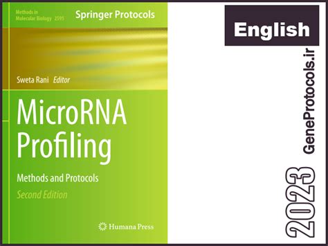 پروفایل میکرو آر ان ای روشها و پروتکل ها Microrna Profiling Methods And Protocols ژن پروتکل