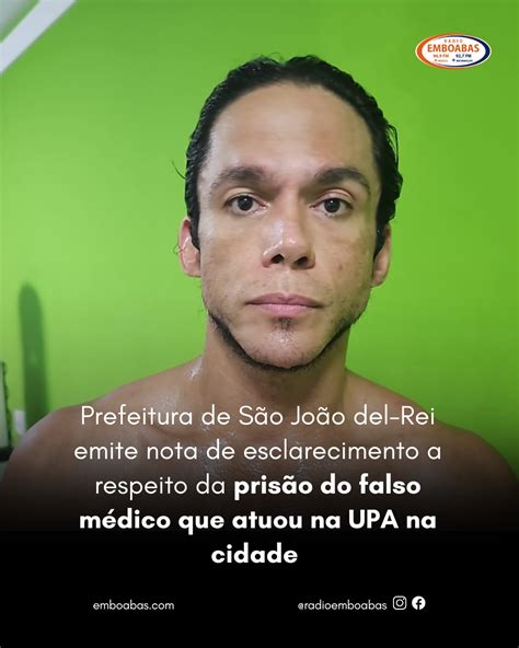 Rádio Emboabas 🔗 A Prefeitura Municipal De São João Del Rei Emitiu