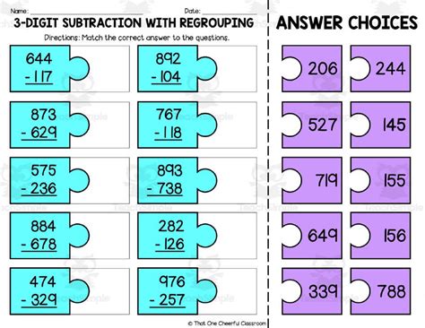 How To Teach Simple Subtraction