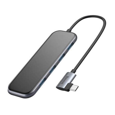 Usb концентратор Baseus Superlative Multifunctional Hub Type C Usb 3