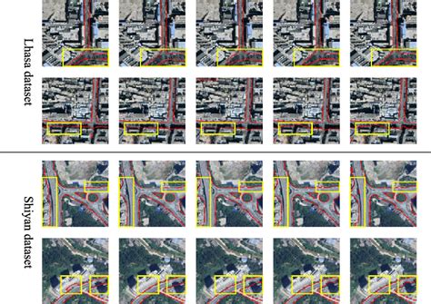 Comparison Between Road Extraction Results With Different Value Of í µí