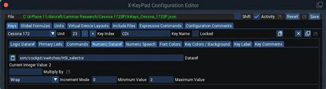 cdi selector key question x keypad x plane forum