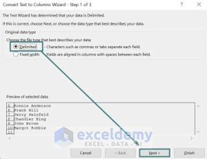 How To Split Names In Excel Into Two Columns Quick Ways