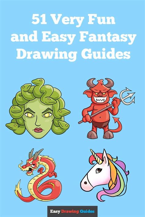 68 Easy Fantasy Drawing Tutorials Chivas