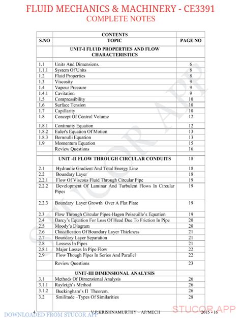 Stucor Ce3391 De Pdf Boundary Layer Fluid Dynamics