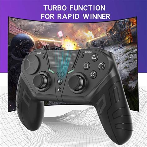 Elite Slim Pro Wireless Game Controller Dualshock 4 Gamepad With Programmable Back Button