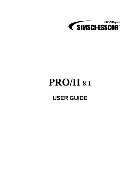 Pdf User Guide Hysys Dokumentips