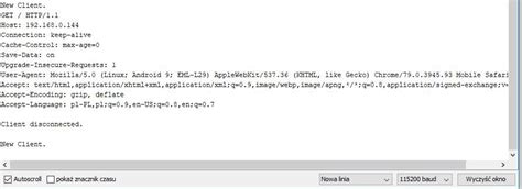 Blokowanie Programu Przy Uruchomieniu Webserwera Esp32 Arduino I Esp