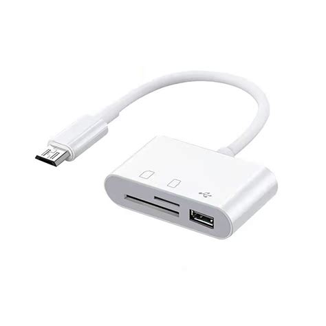 Micro USB Card Reader Mobile Phone Computer Function OTG Drive Hub Collective Minds Usb