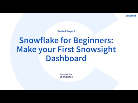 Snowflake For Beginners Make Your First Snowsight Dashboard