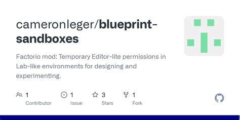 Github Cameronlegerblueprint Sandboxes Factorio Mod Temporary