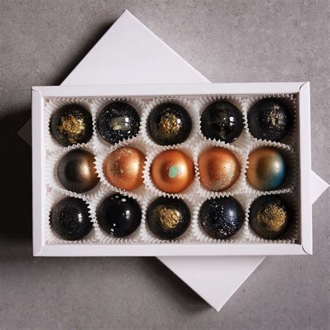 Assortment Of Dots Chocolate Pralines