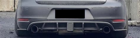 Vw Golf Mk6 Gti Rear Diffuser Car Accessories Accessories On Carousell