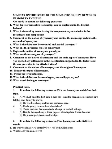 Semantic Groups Pdf Interpretation Philosophy Semantics