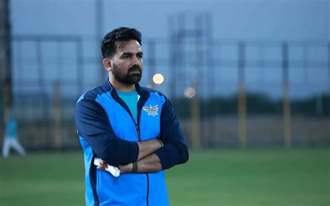 Would Be An Honour To Coach India Zaheer Khan Reveals His Secret