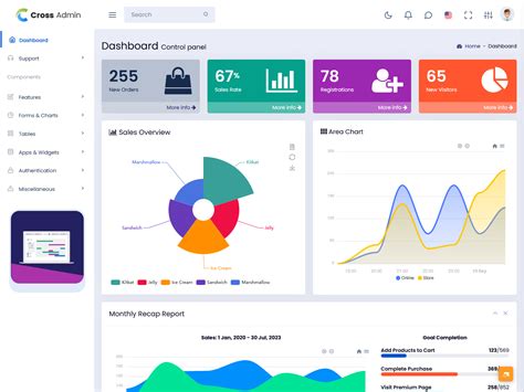 Cross Lite Multipurpose Bootstrap Admin Templates