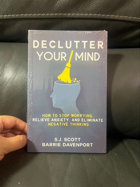 【現貨】declutter Your Mind How To Stop Worrying Relieve Anxiety And Eliminate Negative Thinking